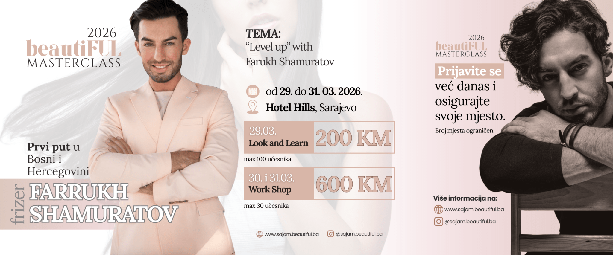 MASTERCLASS FARRUKH SHAMURATOV - Sajam Beautiful 2025